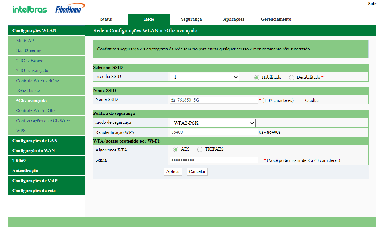 HG6145F3 | Manual de Usuário